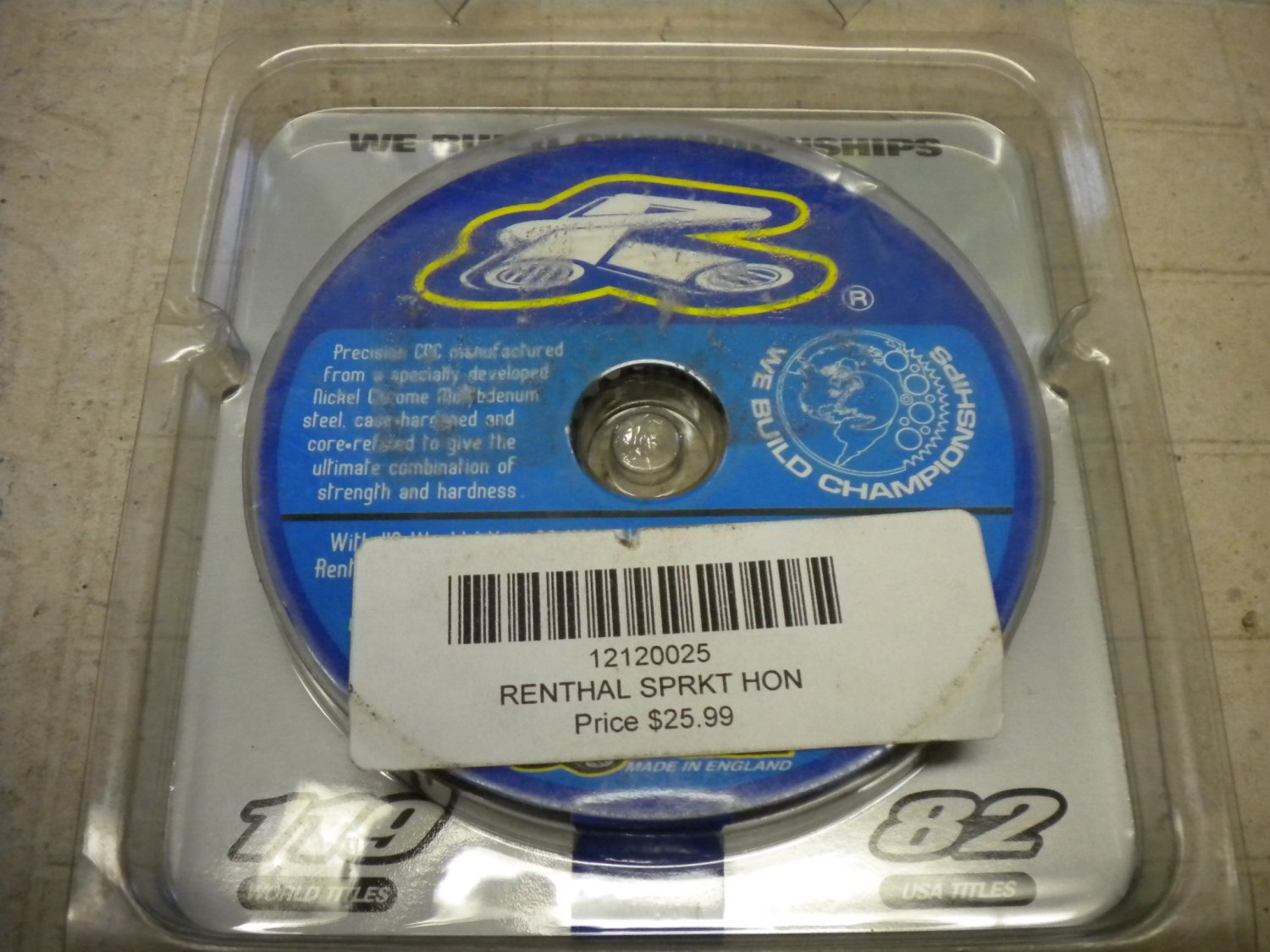 Renthal Chainwheels CRF 250 CR125 Sprocket CR CRF 125 250 Honda 439 ...