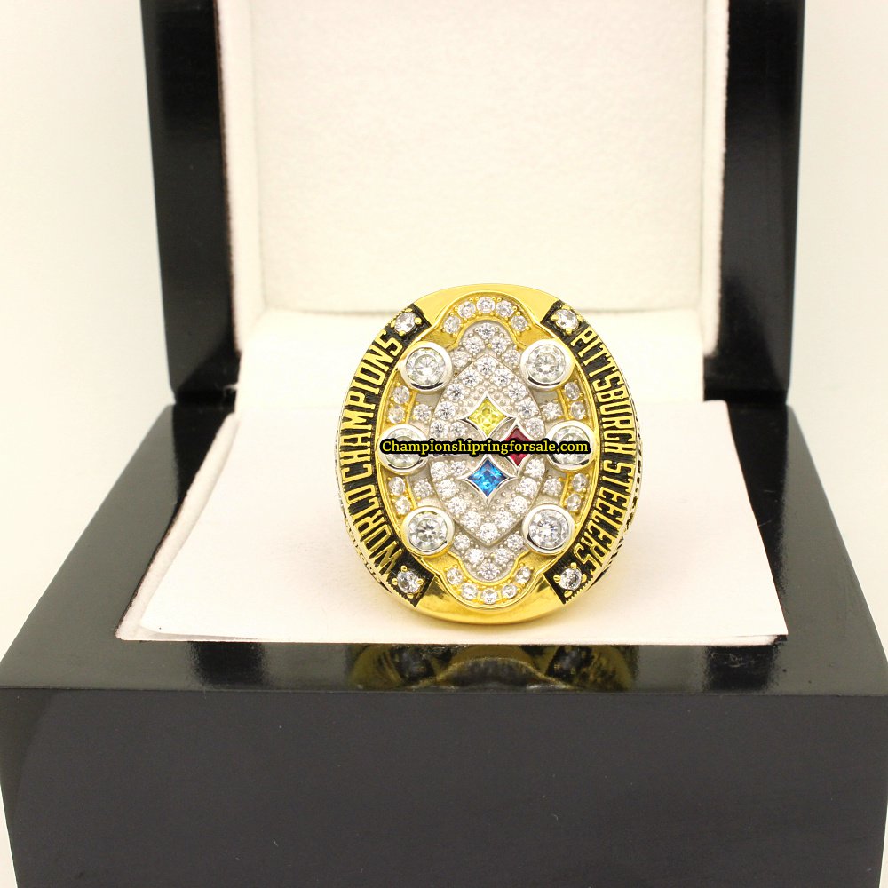 Pittsburgh Steelers 2008 Super Bowl Football Championship Ring