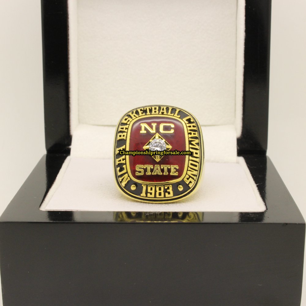 1983 NC State Wolfpack NCAA Men's Basketball National Championship Ring