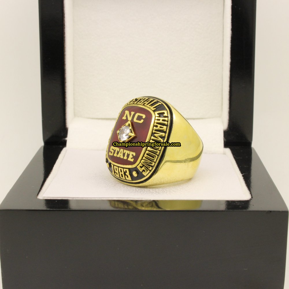 1983 NC State Wolfpack NCAA Men's Basketball National Championship Ring