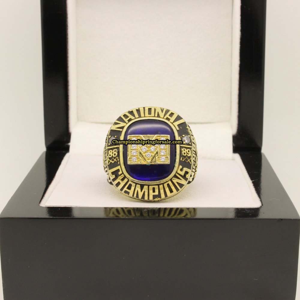 1989 Michigan Wolverines NCAA Men's Basketball National Championship Ring