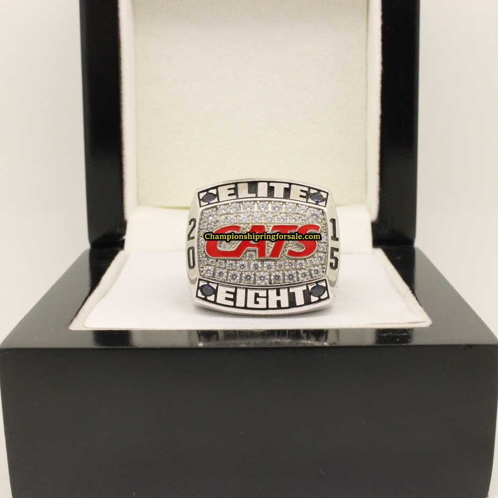 2015 Arizona Wildcats Elite Eight Pac 12 NCAA Basketball Championship Ring
