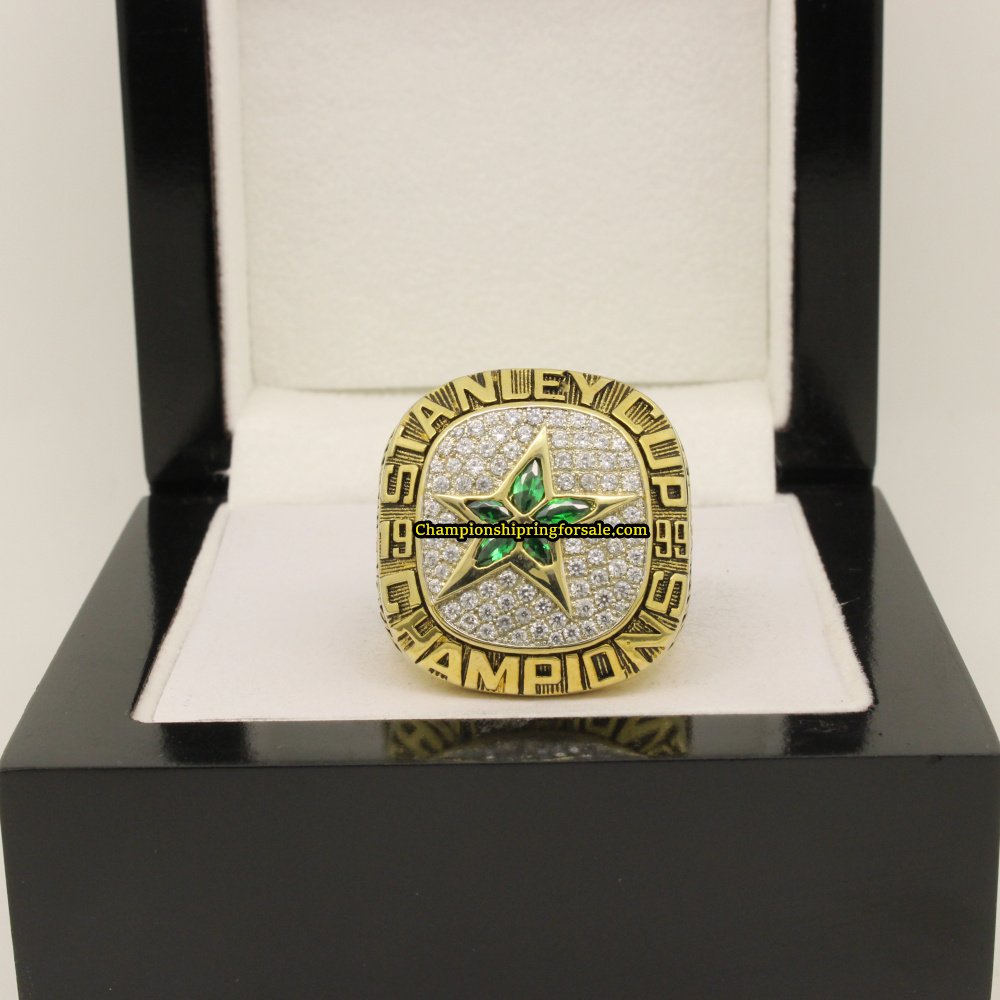 1999 Dallas Stars Stanley Cup Ice Hockey Championship Ring