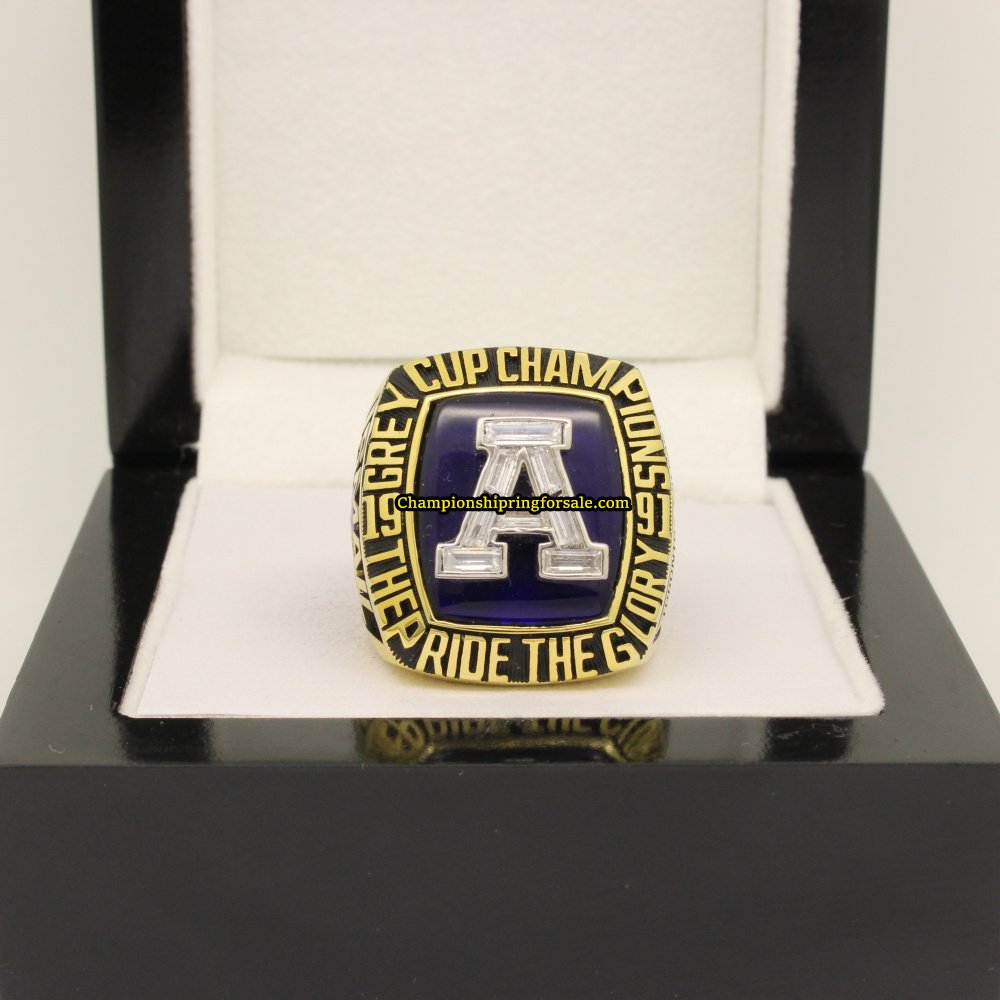 Toronto Argonauts 1991 Football Grey Cup Championship Ring