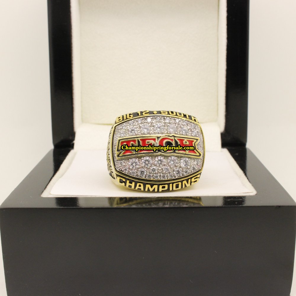 2008 Texas Tech Red Raiders Big 12 South Championship Ring