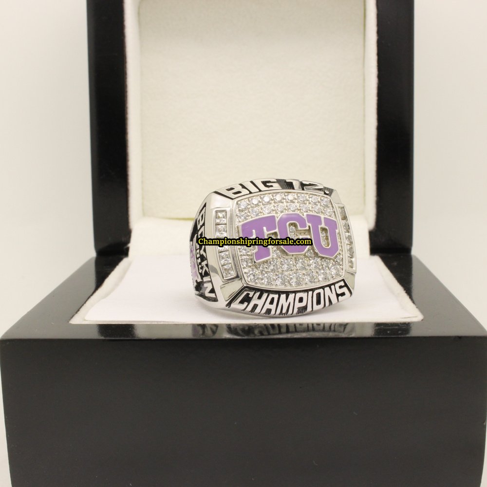 2014 TCU Horned Frogs Big 12 Football Co-Champions Championship Ring