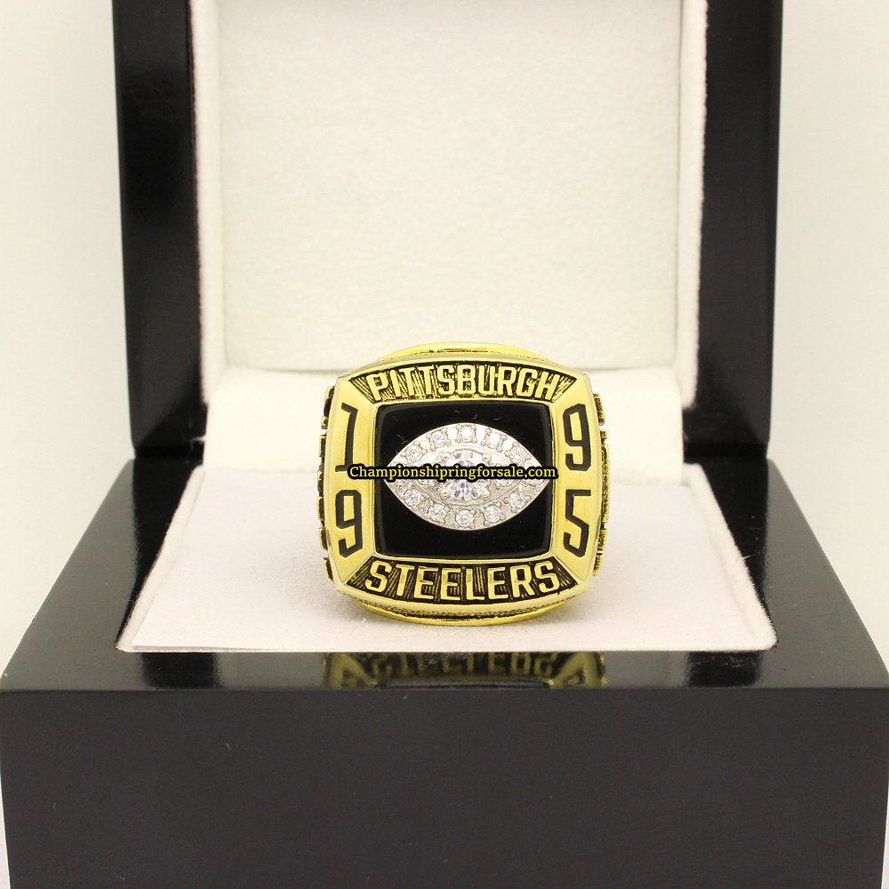 1995 Pittsburgh Steelers Football Championship Ring