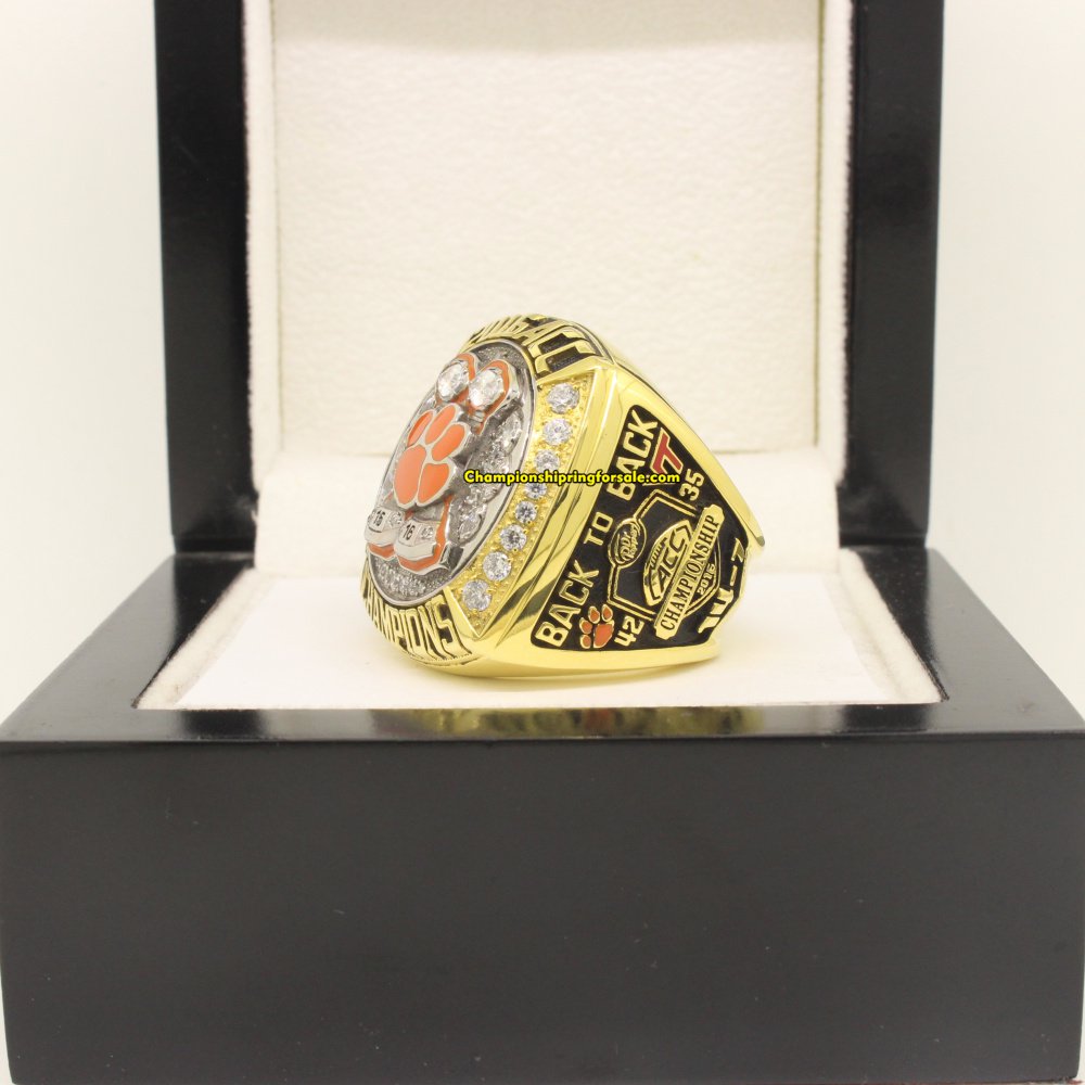 2016 Clemson Tigers ACC Football Championship Ring
