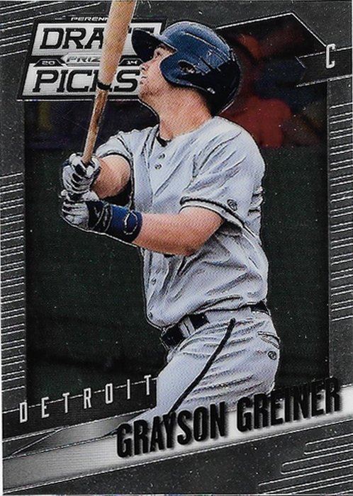 Grayson Greiner 2014 Panini Prizm Perennial Draft Picks #11 Baseball Card