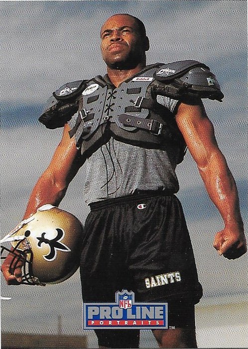 Sam Mills 1991 Pro Line Portraits #105 New Orleans Saints Football Card