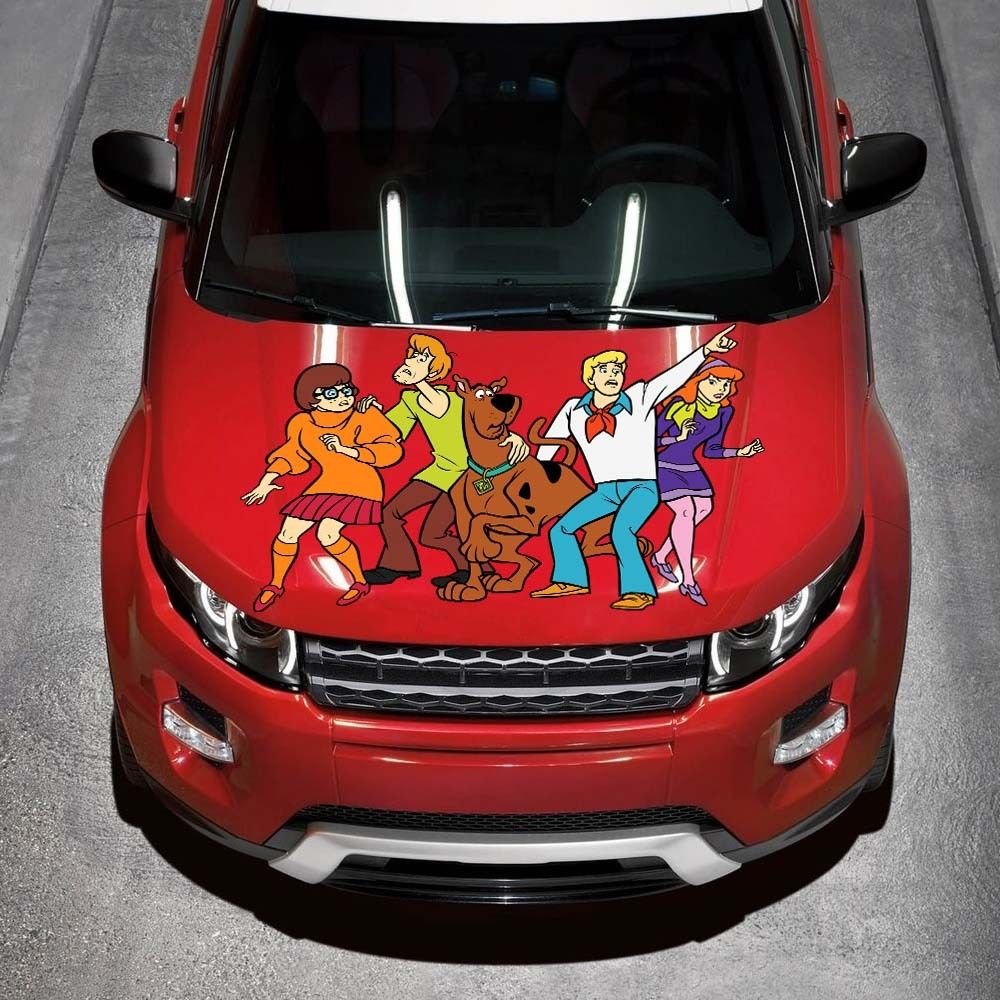 Scooby Doo Family Cartoon Full Color Car Decal Sticker KC-94 FRST