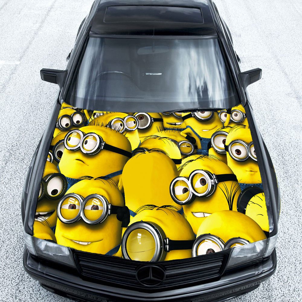 Despicable Me Hero Minion Full Color Car Decal Sticker KC-158 FRST