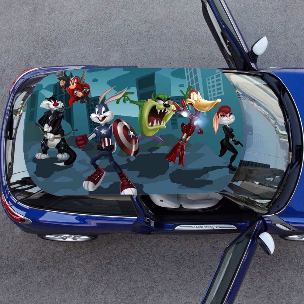 Bugs Bunny Cartoon Disney Full Color Car Decal Sticker KC-260 FRST