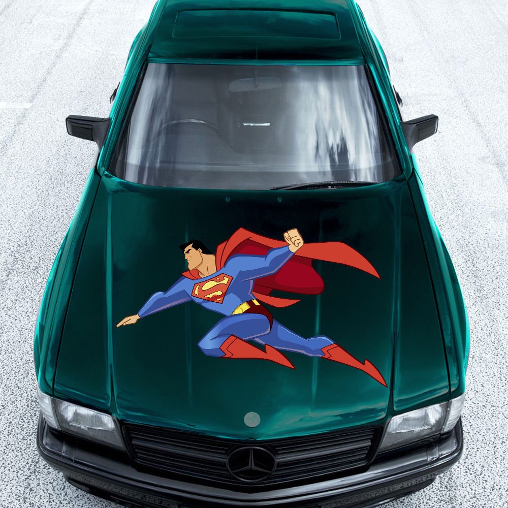 Superman Comics Marvel Superhero Full Color Car Decal Sticker KC-133 FRST