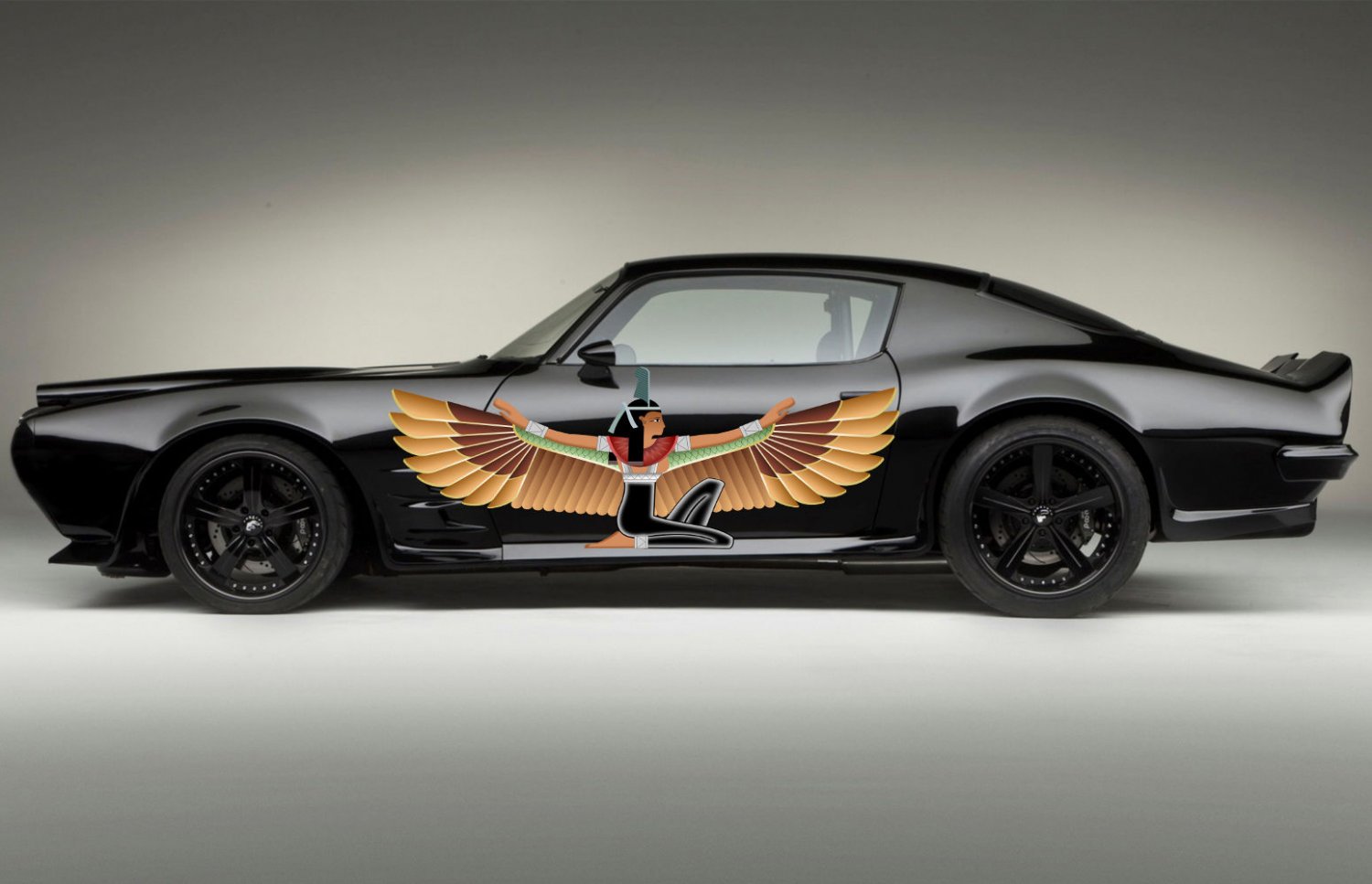 Egyptian Goddess Isis Symbhol Full Color Car Decal Sticker KC-243 FRST