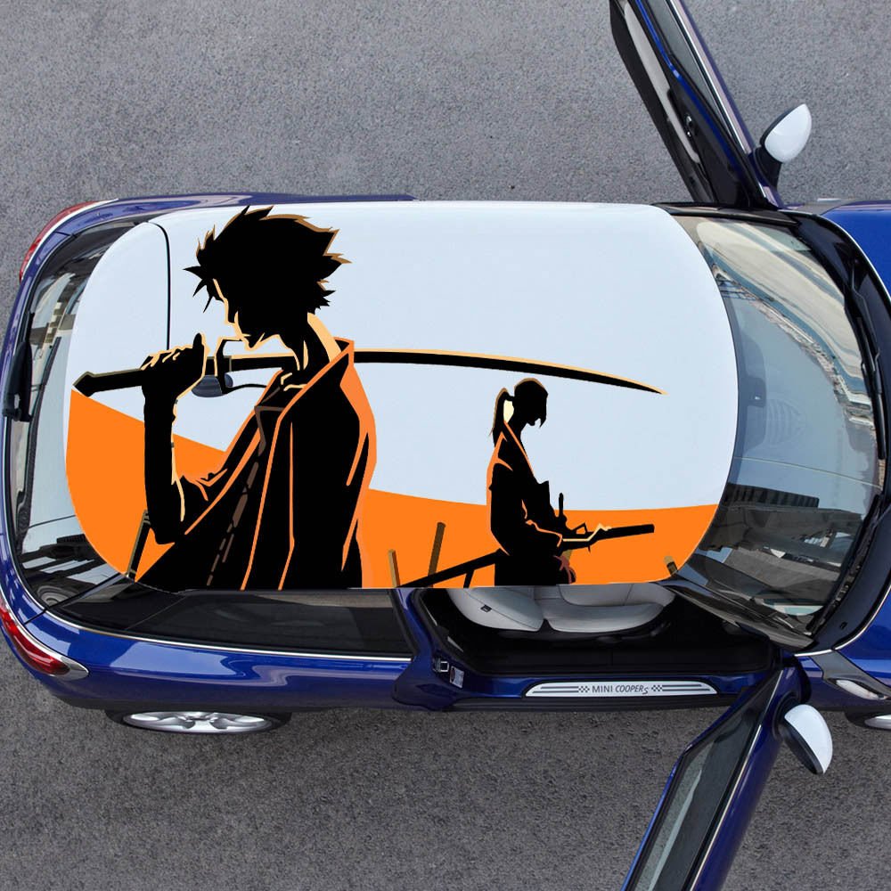 Anime Heroes Sword Japan Comics Full Color Car Decal Sticker KC-317 FRST