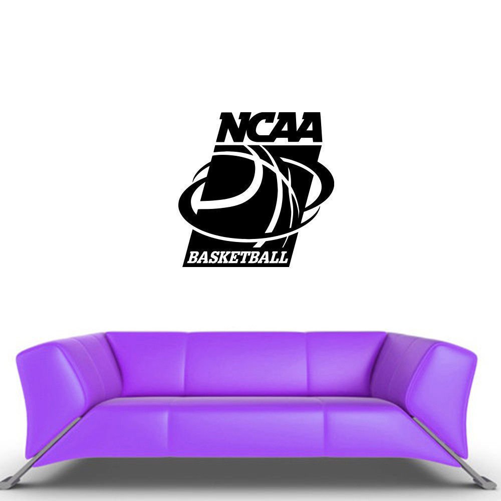 Wall Mural Vinyl Sticker Decal GYM SPORTS LOGO BASKETBALL TEAM NCAA DA2428