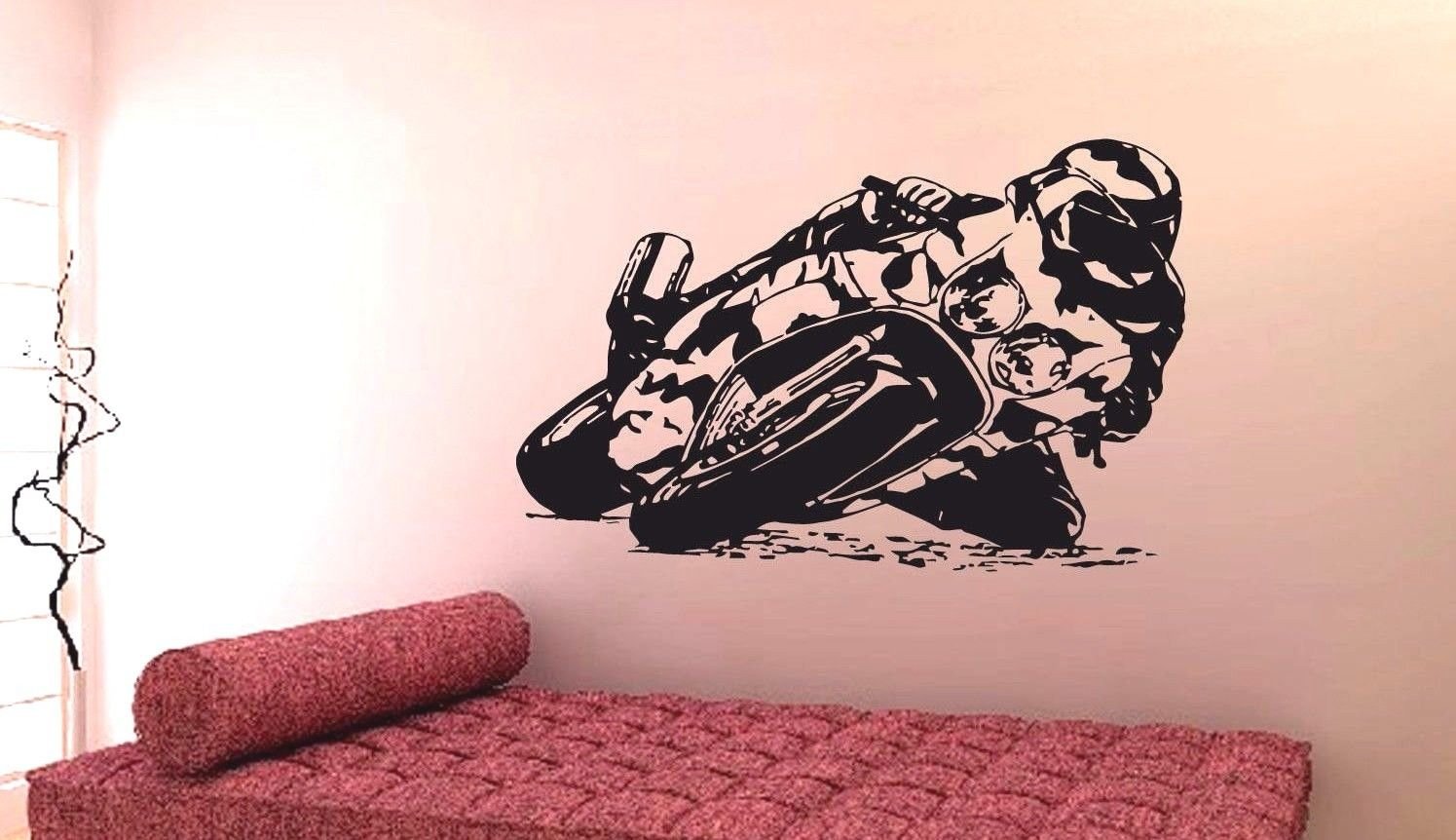 Bike Decals Chopper Vinyl Decal Sticker Sport Hog Harley Motorcycle tz941