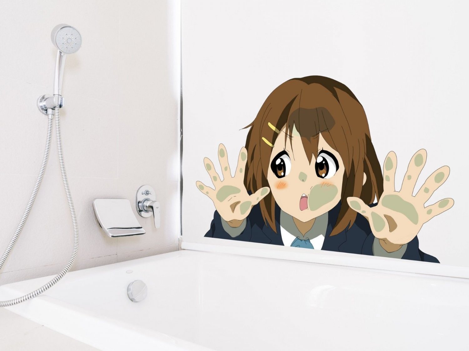 Japanese Girl Comics Cartoon Full Color Wall Decal Sticker KR-61 FRST
