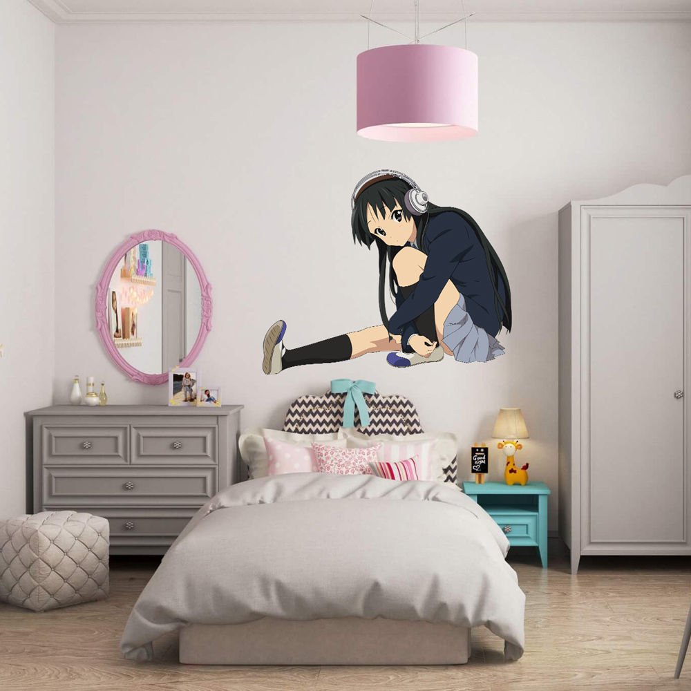 Japanese Girl Comics Cartoon Full Color Wall Decal Sticker KR-74 FRST