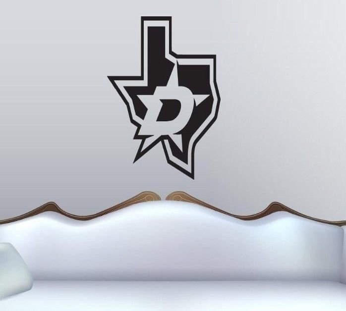 Wall Sticker Decal American Hockey NHL Team Logo Dallas Stars Gm1450