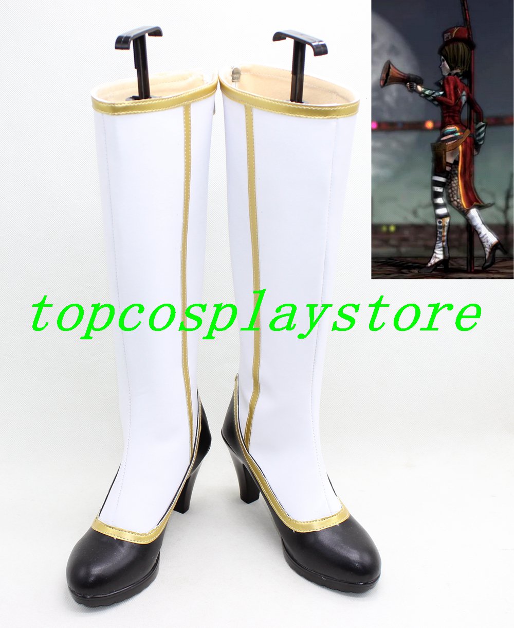 Borderlands Mad Moxxi cos Cosplay Boots Shoes shoe boot #15YJZ47