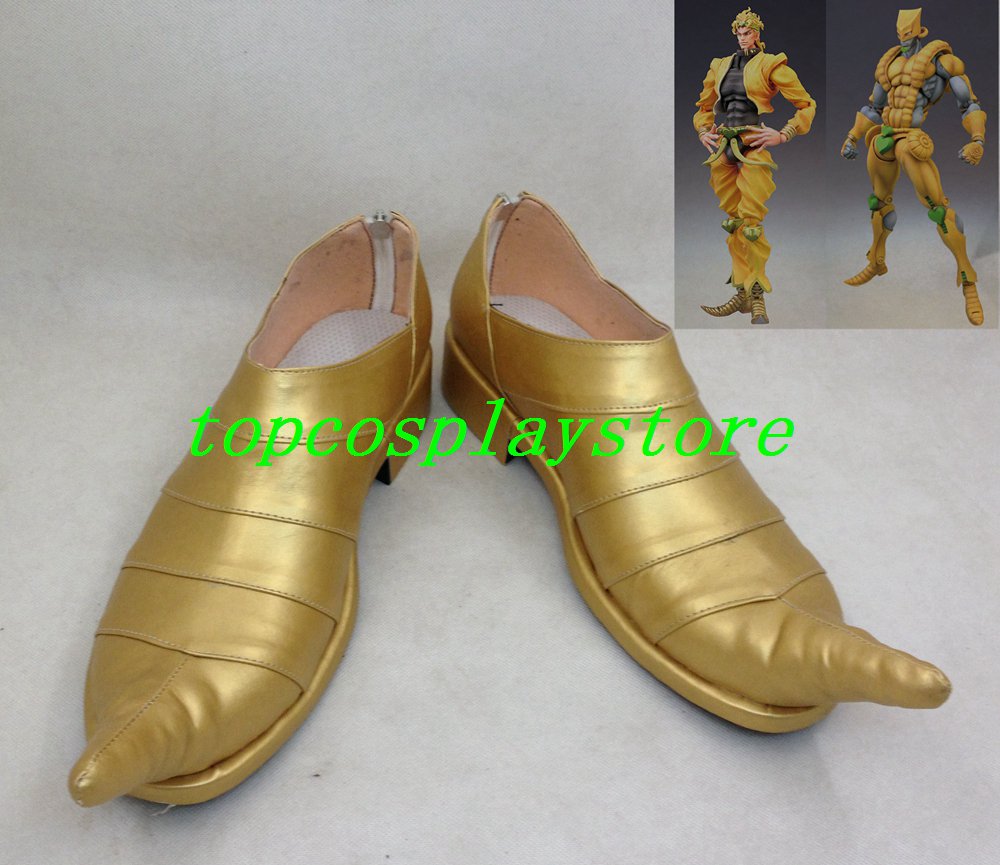 JoJo's Bizarre Adventure DIO Dio Brando Cosplay Boots shoes #15YJZ62