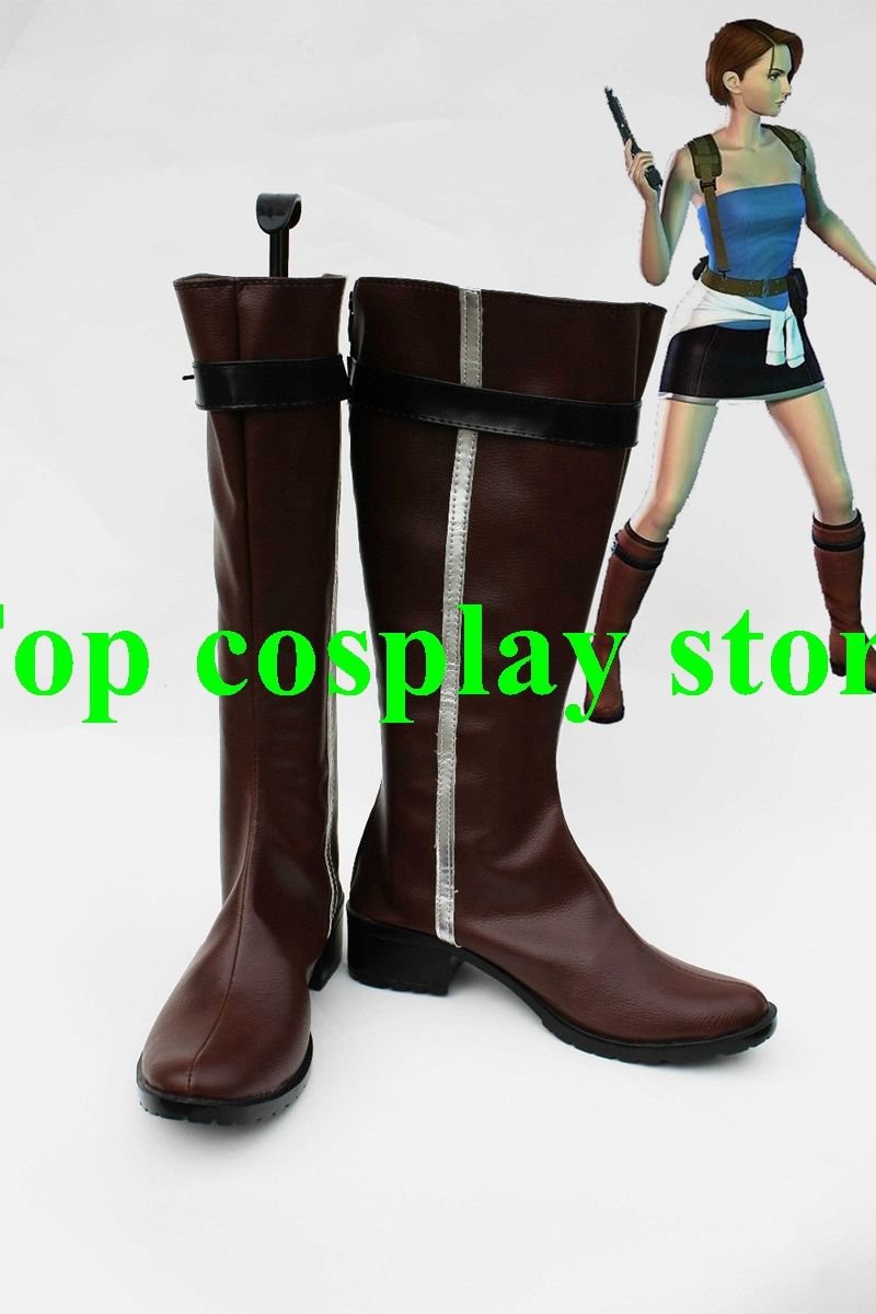 Resident Evil: Extinction Jill Valentine cosplay Shoes Boots Custom ...
