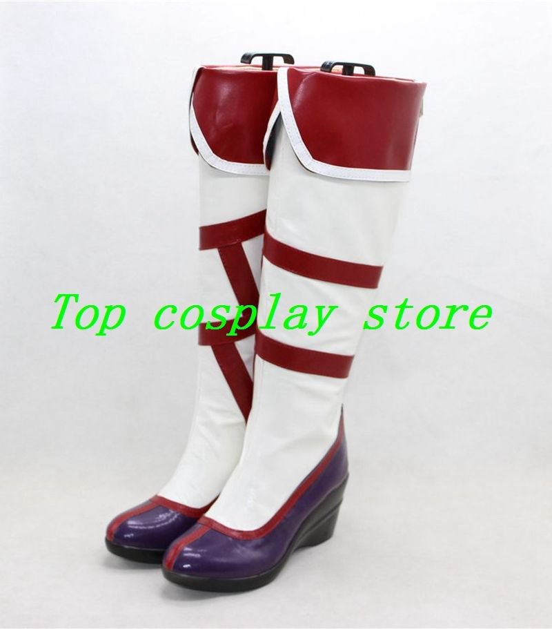 League of Legends LOL The Nine Tailede Fox Ahri Cosplay Boots Shoes ...