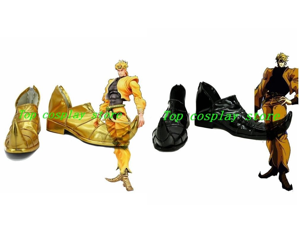 JoJo's Bizarre Adventure DIO Dio Brando Cosplay Boots shoes shoe boot ...