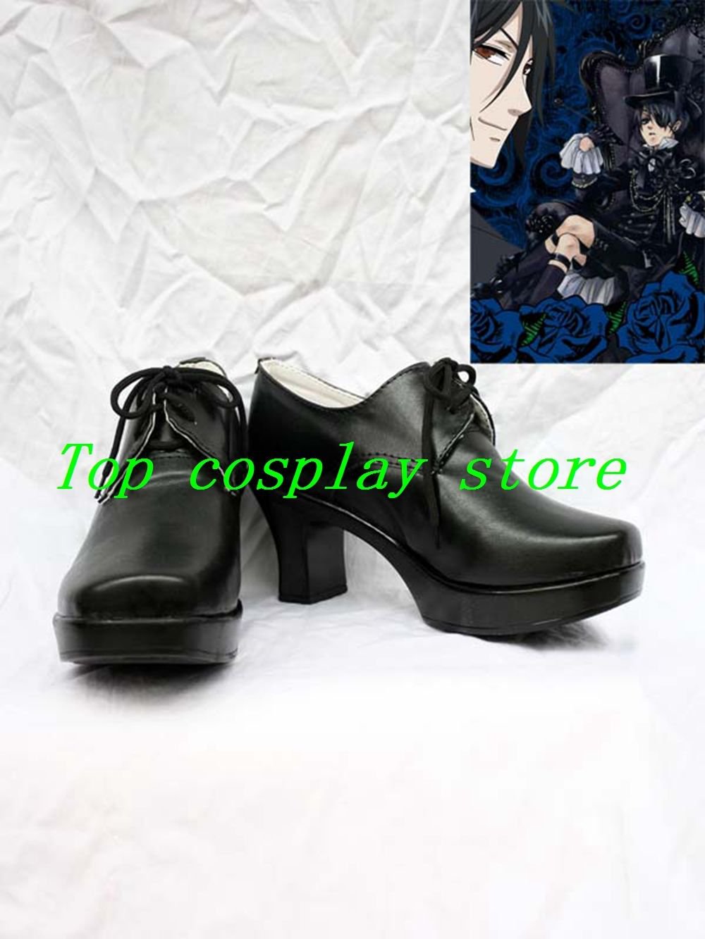 Black Butler Ciel Grell Sutcliff Aleister Chamber high heel Cosplay ...