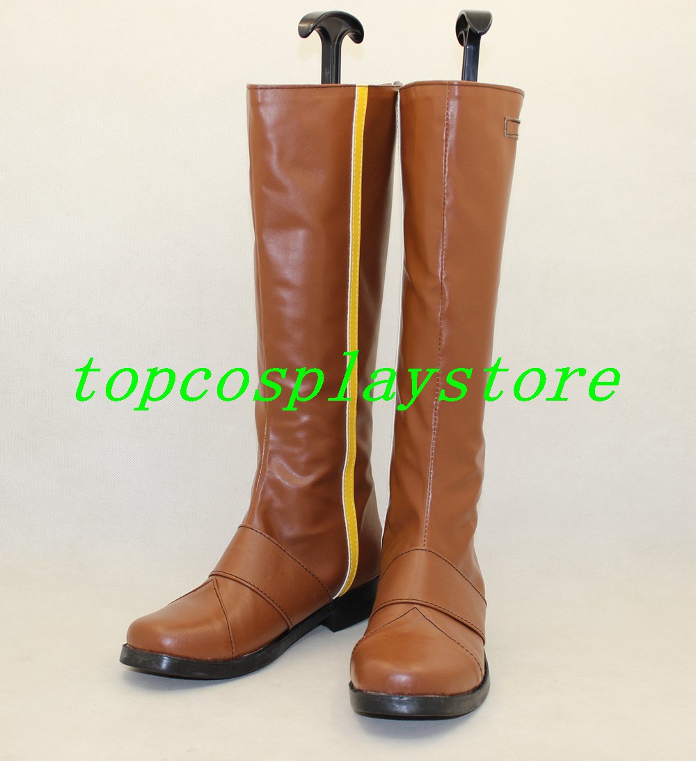 RWBY Yellow Trailer Yang Xiao Long cos Cosplay Boots Shoes shoe boot ...