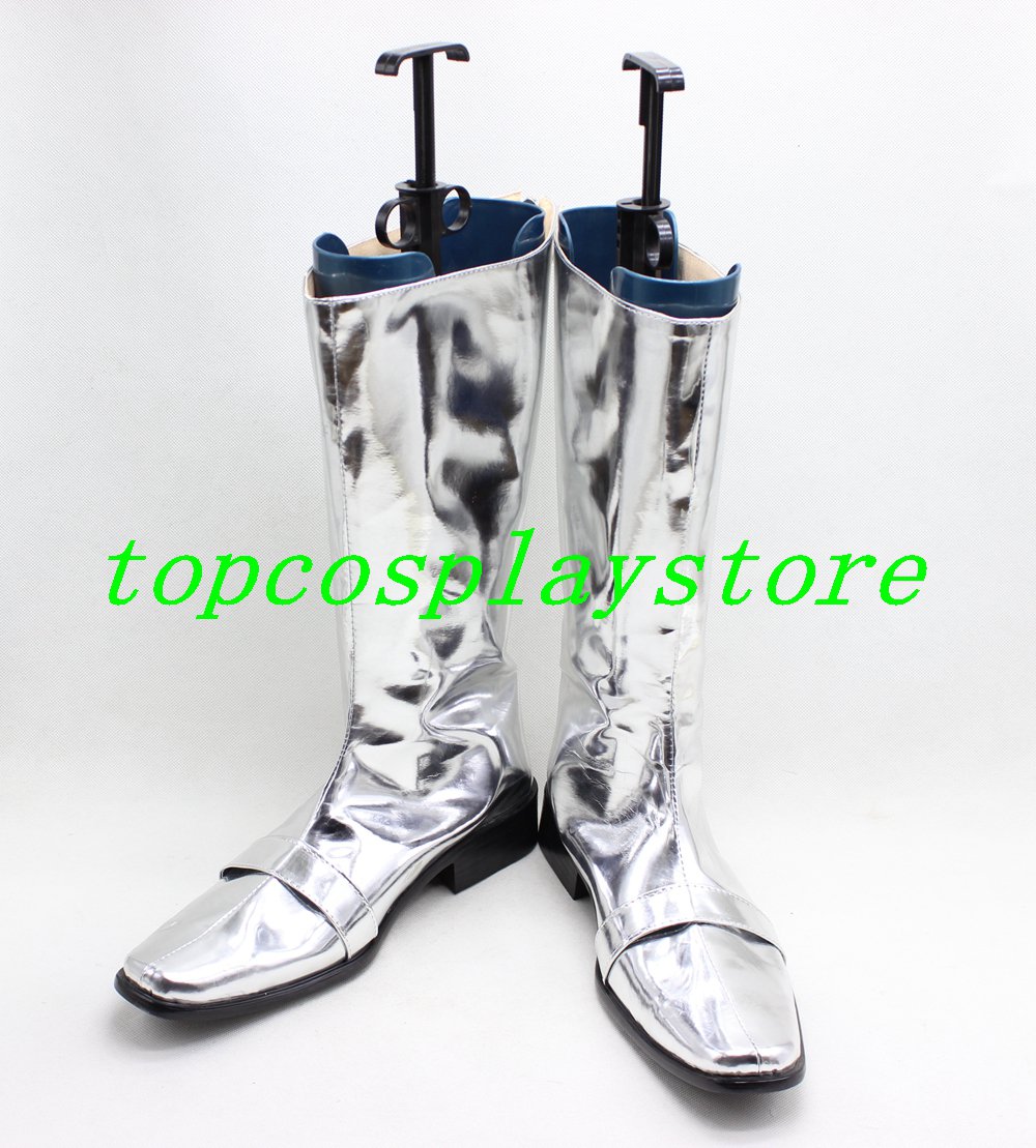 Sliver Ranger Power Ranger Powers Ranger Superhero Boots shoes