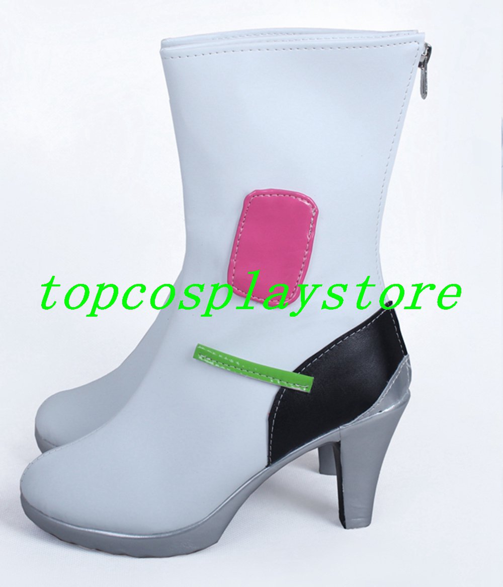 Overwatch D.VA DVA Cosplay Boots shoes shoe boot #AT106s