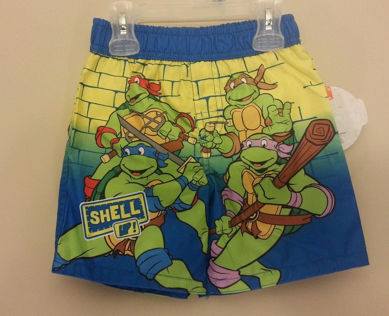 NWT Boys Teenage Mutant Ninja Turtle's 24 Months Swim Trunks Nickelodeon