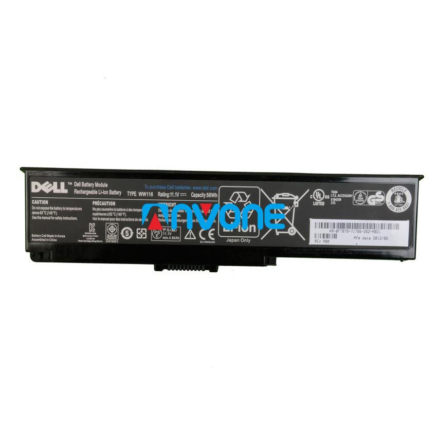 WW116 MN151 312-0543 312-0584 312-0580 312-0585 Battery For Dell ...