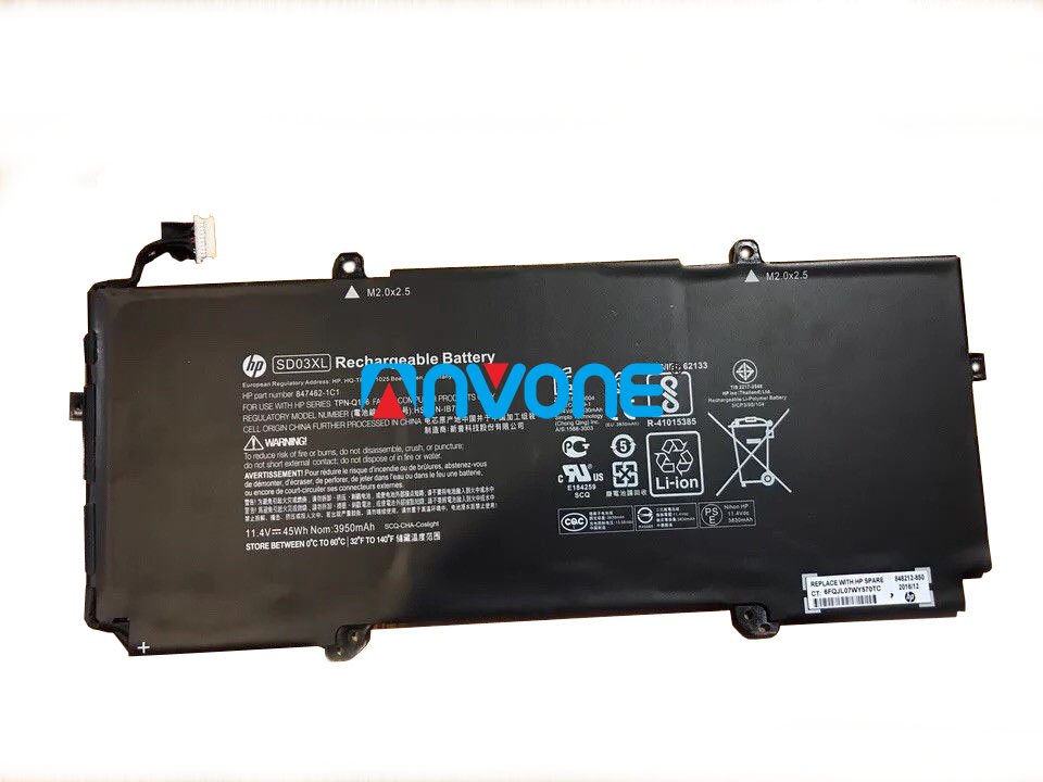 HP SD03XL Battery For HSTNN-IB7K TPN-Q176 847462-1C1 Fit HP Chromebook ...