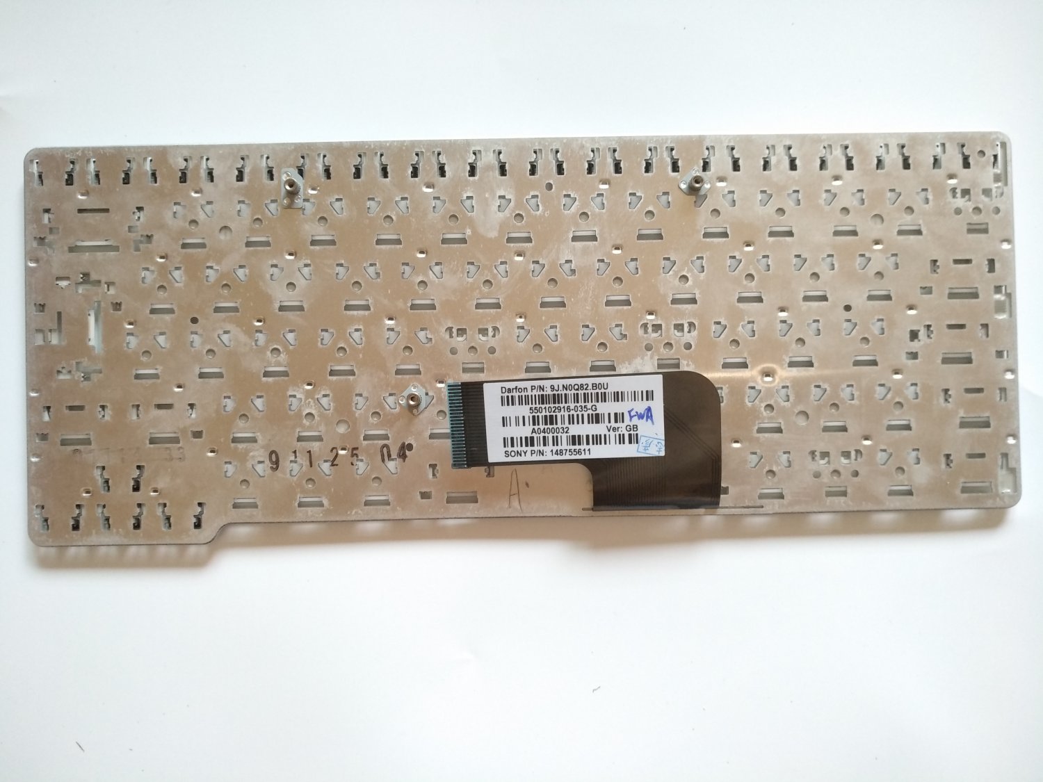 Sony VPC-CW VGN-CW Keyboard NSK-S7A0E 9J.N0Q82.A0E 148755851 A1310746