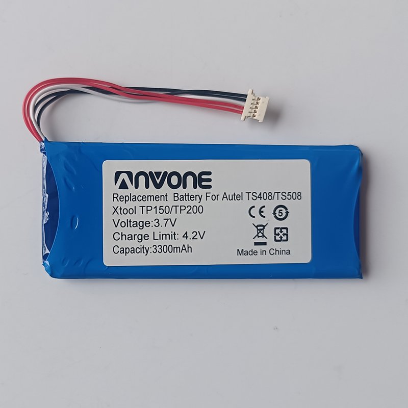 Replacement Autel MaxiTPMS TS508 Battery PL 604193 Battery 3.7V 3300mAh ...
