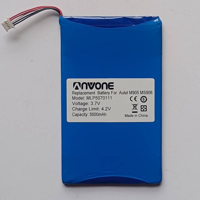 YOKU 6462114 Battery Replacement For Autel MaxiSys MS906 MS905 5000mAh ...