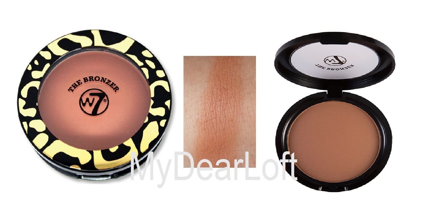 W7 The Bronzer Matte Bronze Pressed Powder Makeup - Full size NEW & Sealed