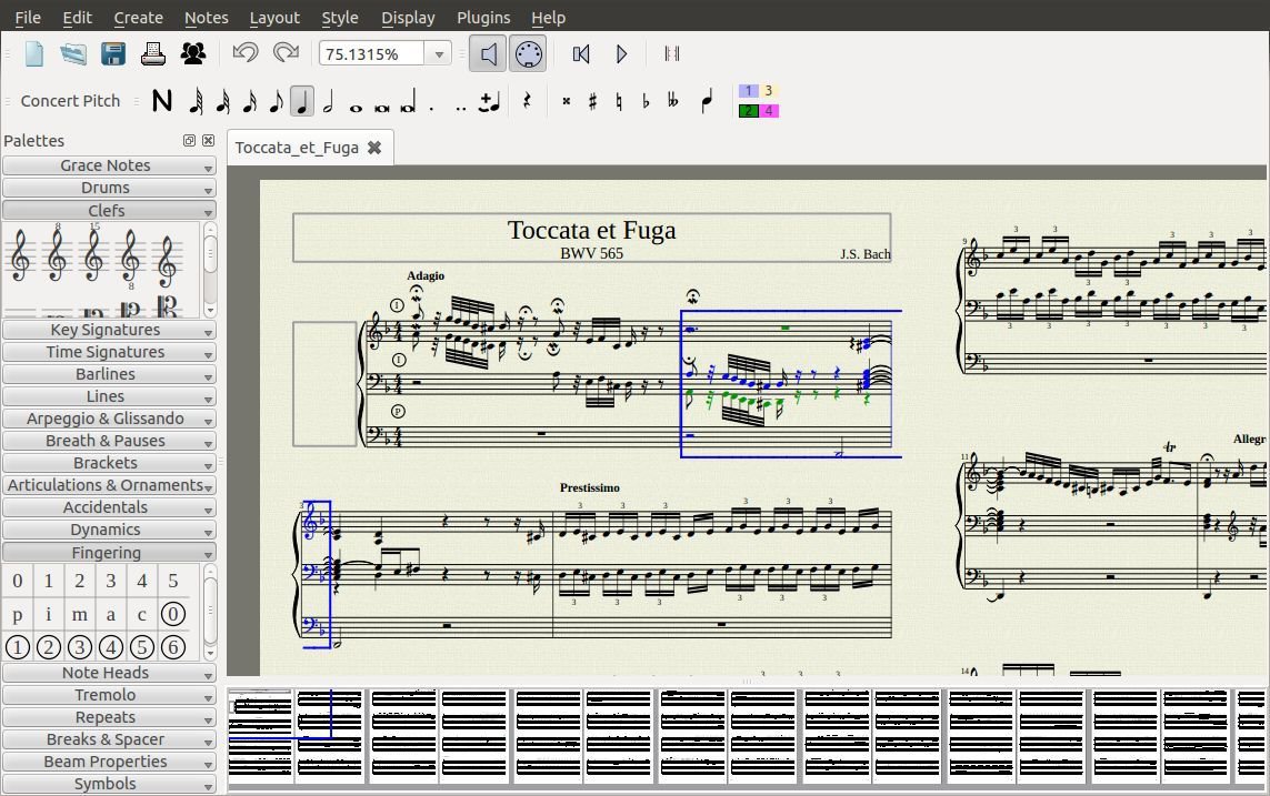 Music Notation Software Sheet Score Creator Printer Composition PC MAC ...