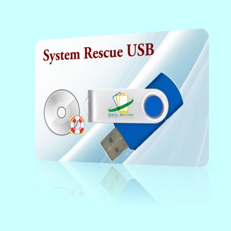 2023 System Rescue USB Restore Partition DISK HARDDRIVE DIAGNOSTICS ...