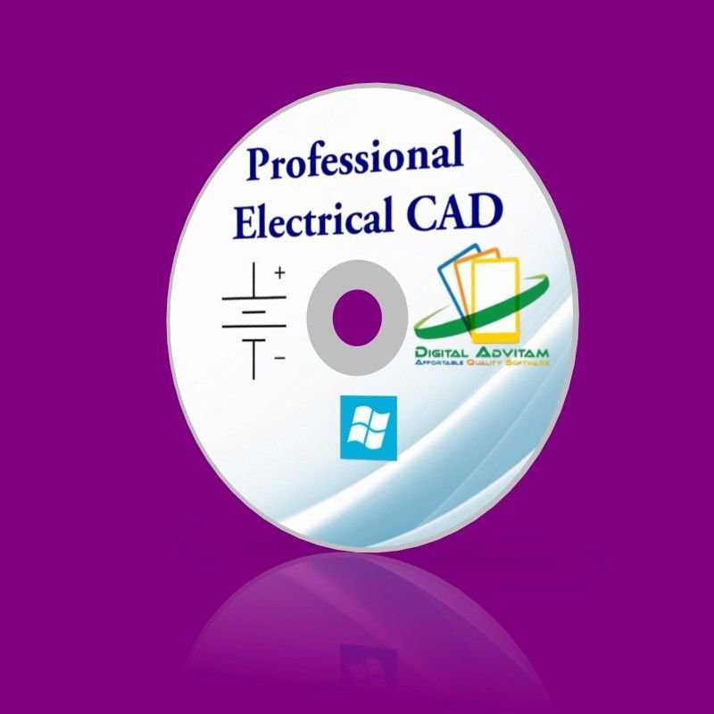 Professional Electrical CAD Drawing Circuit Diagrams Maker Windows PC ...
