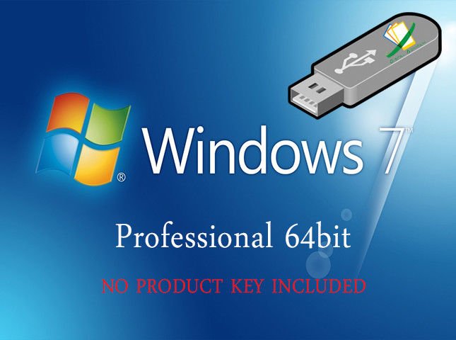 Microsoft Windows 7 Professional 64bit Re-Install Recovery Repair Fix ...