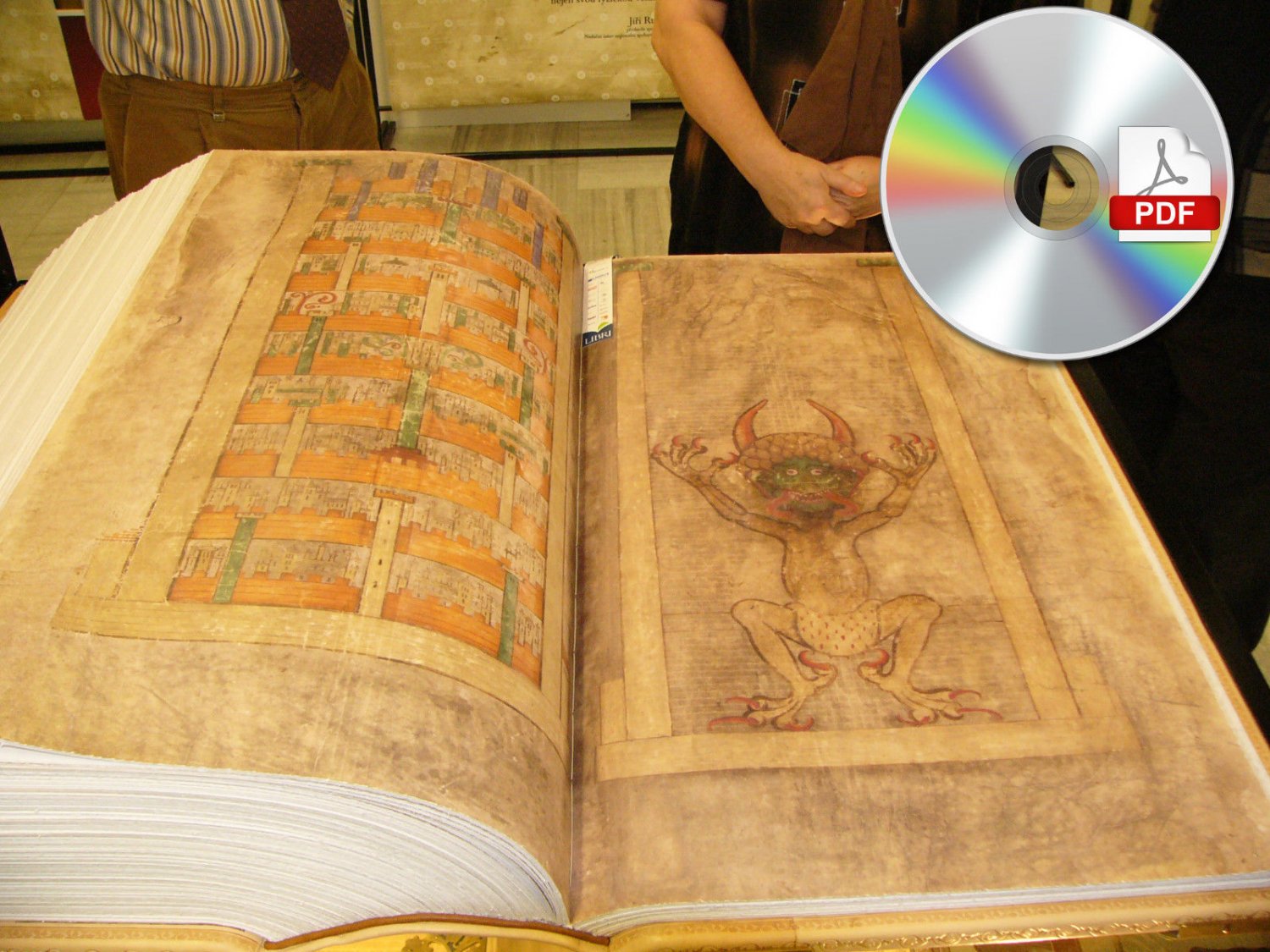 Codex Gigas Devil's' Bible Book Devil Zatan Lucifer Evil Ghost Spirits ...