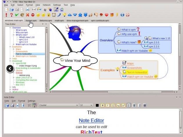Mind Mapping Task Planning Map Collect Thoughts Brainstorming Software ...