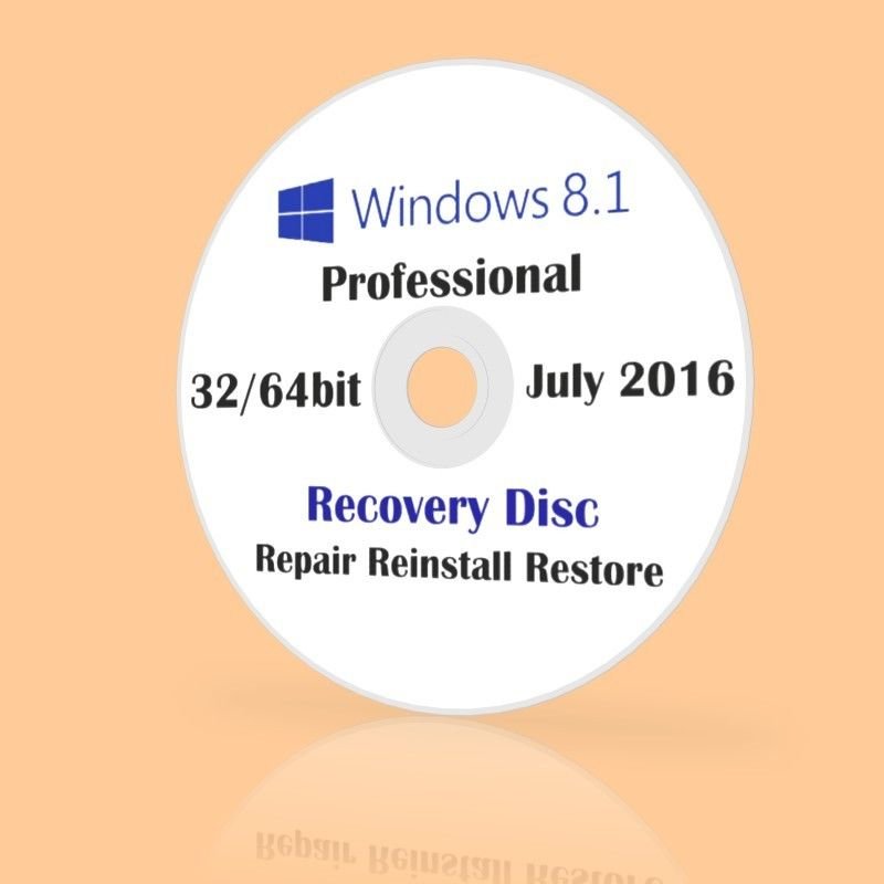 Microsoft Windows 8.1 Professional 32 64 bit Install Recovery Repair ...