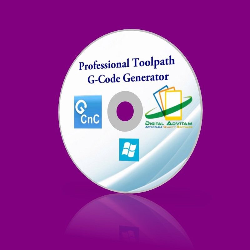 Professional Toolpath G-code Generator CNC machining 3D CAD Model STL Windows