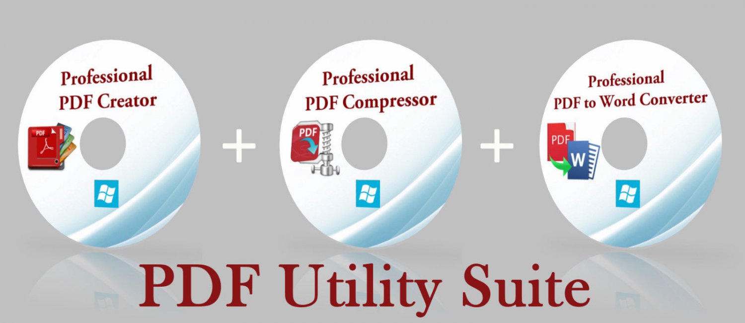 PDF Utility Suite Creator Converter Compressor Convert to Word Software ...